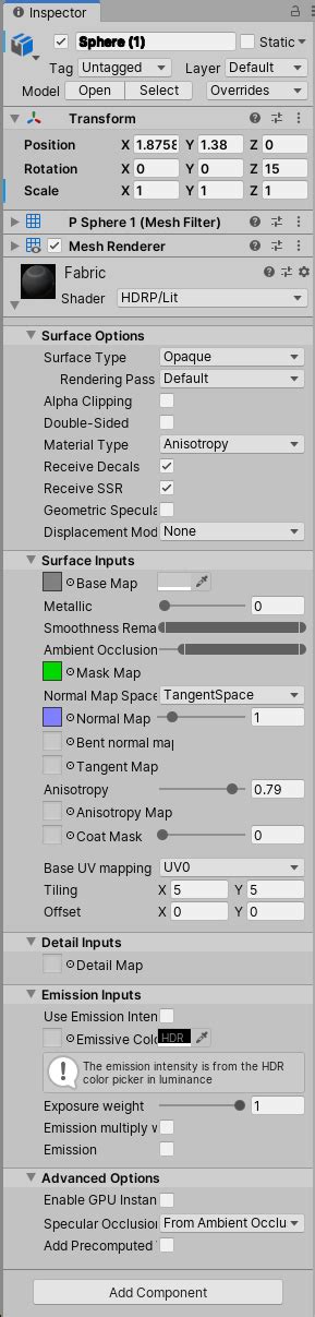 Hdrp Pbr Lit Shader（一基础用法篇） 技术专栏 Unity官方开发者社区