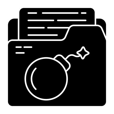 Premium Download Icon Of Folder Hacking 24167930 Vector Art At Vecteezy