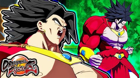Dragon Ball Fighterz Pc Mods Ssj4 Broly Transformation Gameplay Super