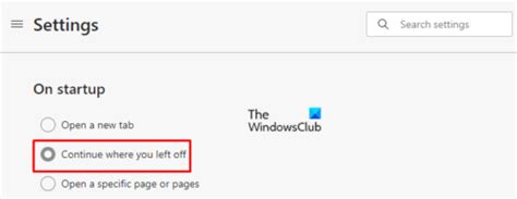 Restart Browser And Continue Where You Left Off Without Losing Tabs