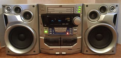Jvc Shelf Stereo JVC MX J900 CD Audio Shelf System Diy Cart