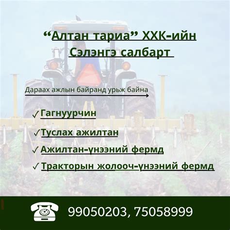Алтан Тариа Сэлэнгэ Салбар Facebook