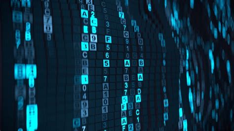 블루 디지털 Hex 코드 비 미래 지향적인 기술 개념 3d 렌더링 0명에 대한 스톡 사진 및 기타 이미지 0명 교환