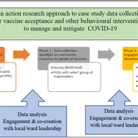 The Three Phases Of Data Collection And Dissemination For The Study