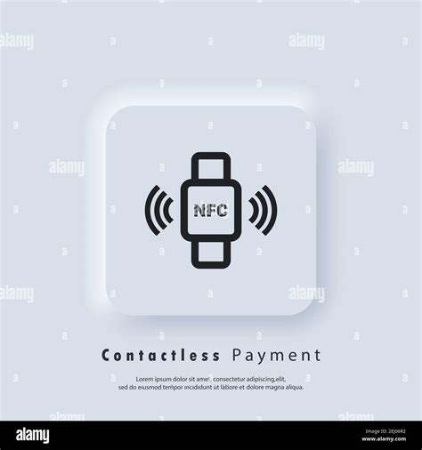Nfc Bracelet Connected To Smartphone Linear Icon Nfc Phone