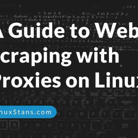 How To Set Up A Proxy On Ubuntu Linux Stans