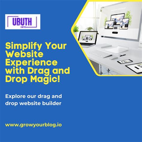 How Drag And Drop Websites Transform Your Online Presence Ubuth