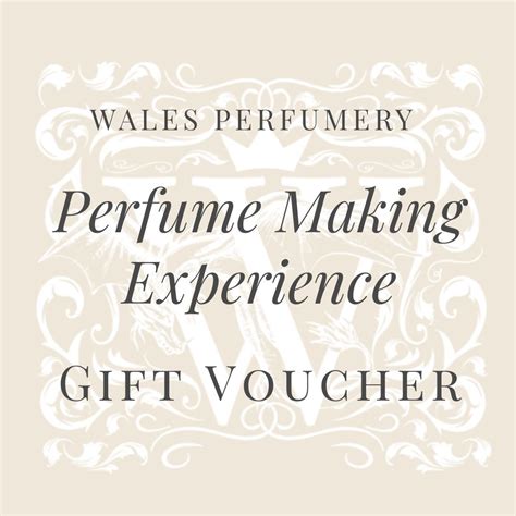 Perfume Making Experience T Voucher Wales Perfumery