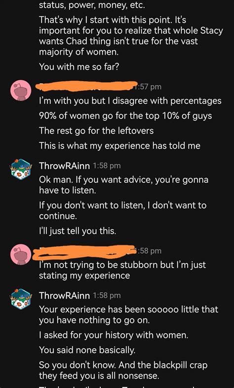 i guess women only want chad is an unbreakable rule r inceltears
