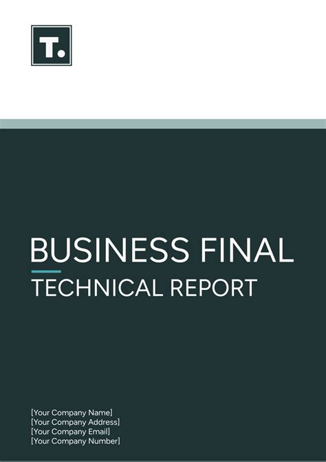 Free Final Project Report Template To Edit Online