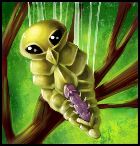 Rule 34 Arthropod Barbs Cocoon Erection Insects Kakuna Male Only Nintendo Penis Pokemon
