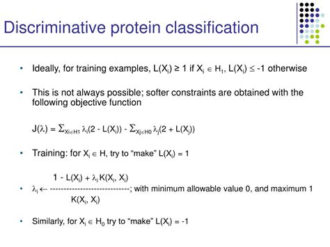 Ppt Protein Classification Powerpoint Presentation Free Download
