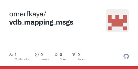github omerfkaya vdb mapping msgs