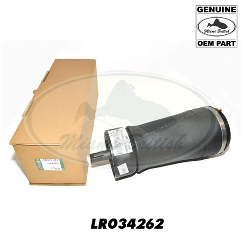Land Rover Rear Air Suspension Spring Rh Range Rover Lr034262 Genuine