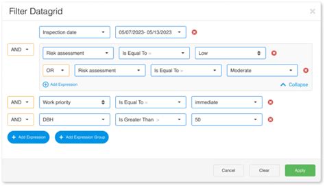 Datagrid Reinvented Powerful New Filters GIS Cloud