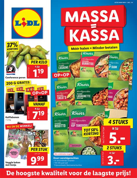 Folderaanbiedingen Lidl Folder Week 1 Pagina 1