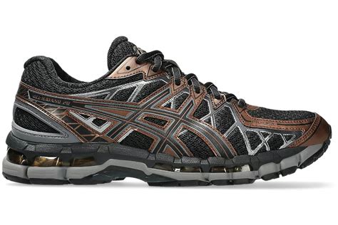 Asics Gel Kayano 20 Black Reddish Brown Mens 1203a388 002 Us