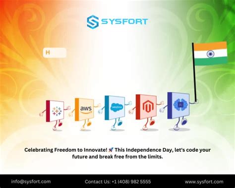 Sysfort Inc On Linkedin Independenceday Techfreedom Innovation Softwarerevolution