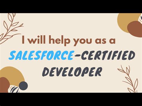 A Certified Salesforce Developer Resource Upwork