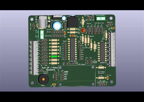 Picaxe 20X2 Prop Robot Controller Share Project PCBWay