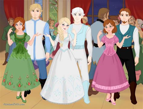 Jelsa Wedding Anna Kristoff Elsa Jack Rapunzel And Eugene Rapunzel And Eugene Jack Frost