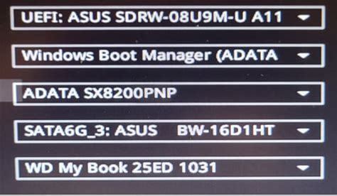 Asus Mb On Windows 11 Bios Fails To Detect External Optical Drive