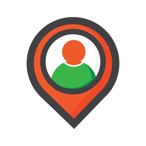 Location Illustration Location With User Icon Can Use For Icon