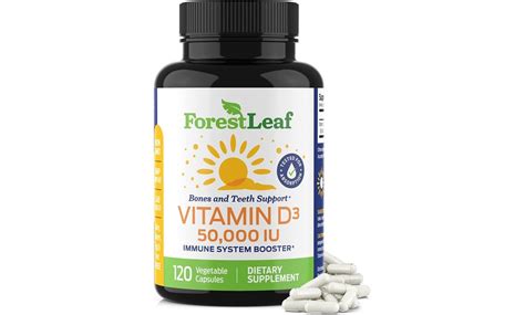 Up To 28 Off On Forest Leaf Vitamin D3 50 0 Groupon Goods