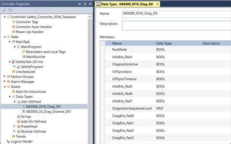 Create User Defined Diagnostic Assembly Types