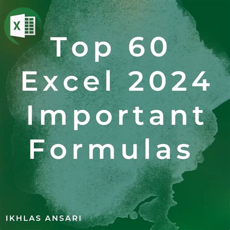 Very Important Top 50 Excel Formulas Must Try To Boost Your Excel Work