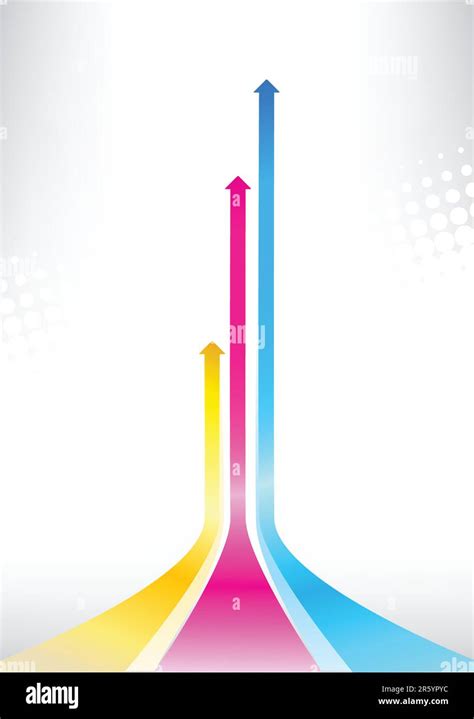 Vector Illustration Of Color Print Arrows Stock Vector Image And Art Alamy