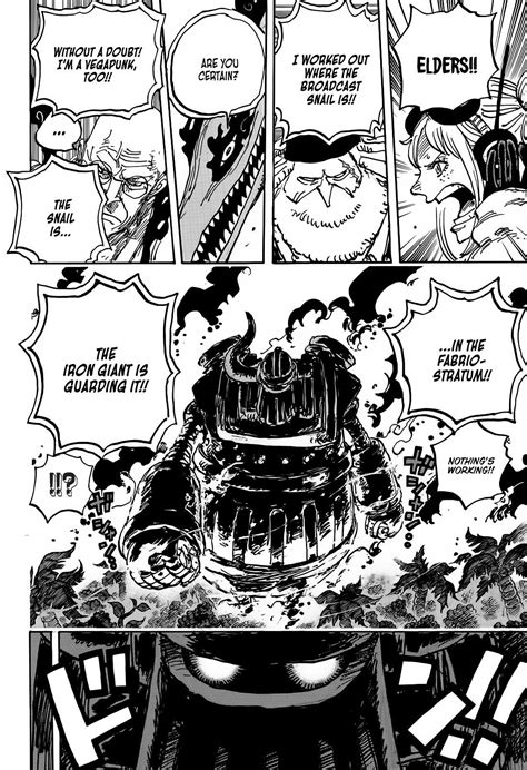 One Piece Chapter 1116 Conflict