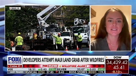 Lahaina Resident Calls For A ‘halt On Land Grabs Following Hawaii