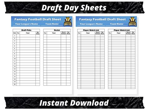 Fantasy Football Draft Day