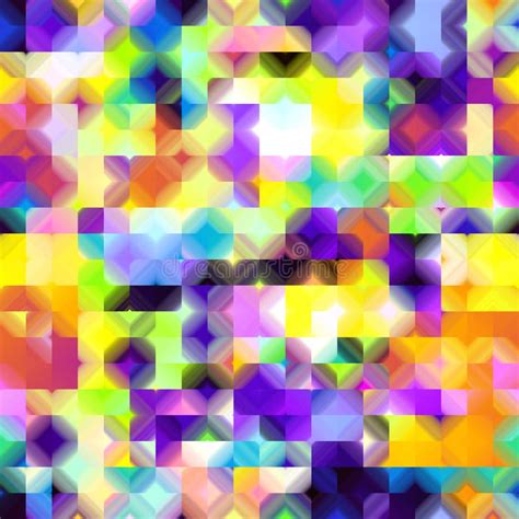 Geometric Abstract Pattern In Low Poly Style Seamless Image Stock Vector Illustration Of Soft