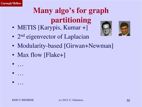 Ppt Large Graph Mining Patterns Explanations And Cascade Analysis