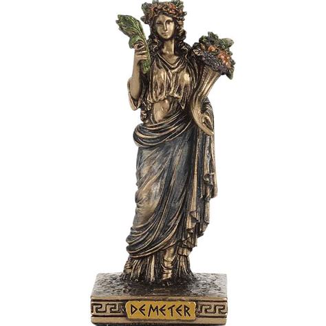 Greek God Demeter Statue