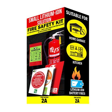Buy Lithium Ion Battery Fire Small Safety Kit Online