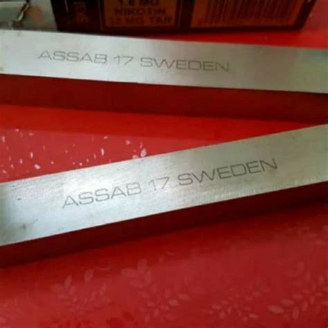 Jual Pahat Bubut Hss Square Tool Mata Pisau Bubut Bit Assab 17 3 8 X
