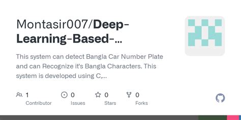 Github Montasir007deep Learning Based Automatic Bangla Number Plate
