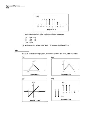 Signal And Systems Part I PDF