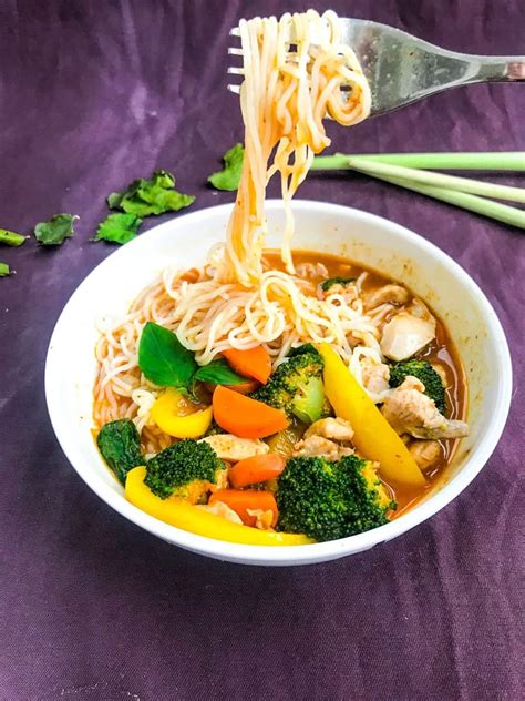 Thai Chicken Noodle Soup Always Use Butter