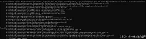 Unable To Start Embedded Tomcat Nacos启动报错的解决方案tomcat 脚本之家