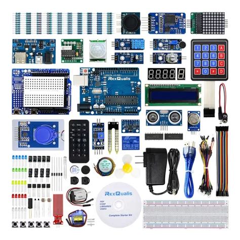 kit de inicio completo basado en arduino uno r3 con tutorial meses