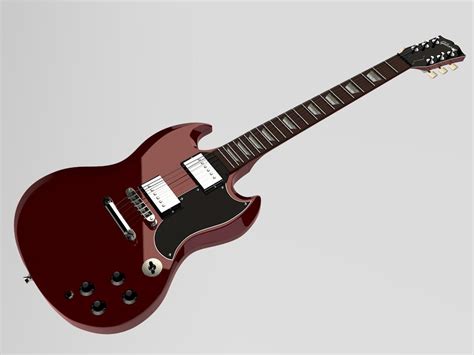 Gibson Sg 3d Models Download Free3d