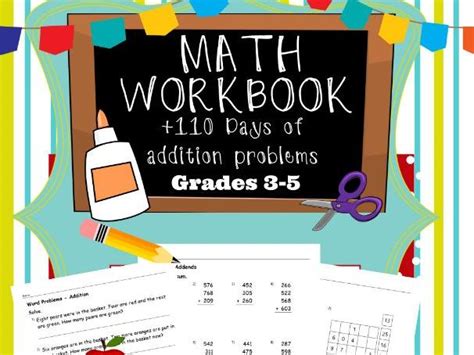 Math Practice Problems Addition Worksheets Teaching Resources