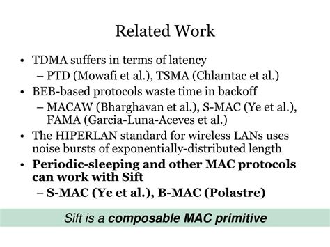 Ppt Sift A Mac Protocol For Event Driven Wireless Sensor Networks Powerpoint Presentation