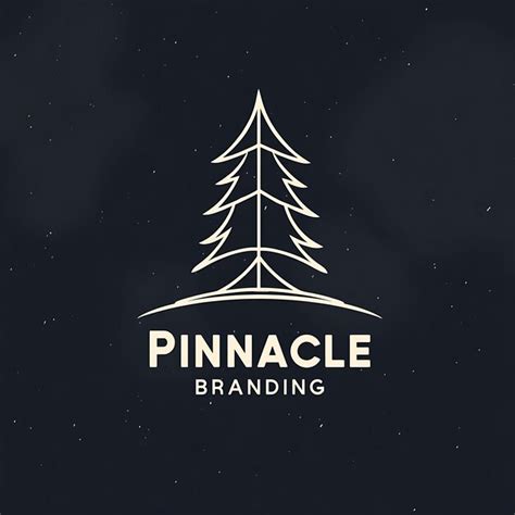 Pinnacle Branding Logo Design Premium Ai Generated Image