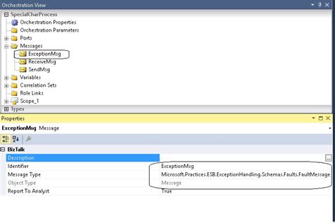 esb exception handling in orchestration biztalk world