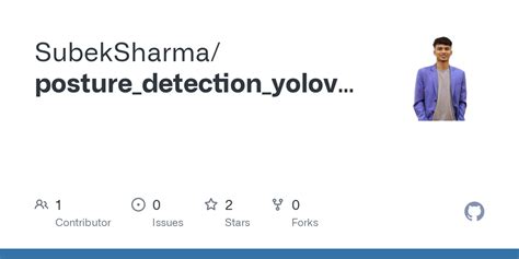GitHub SubekSharma Posture Detection Yolov Transferlearning